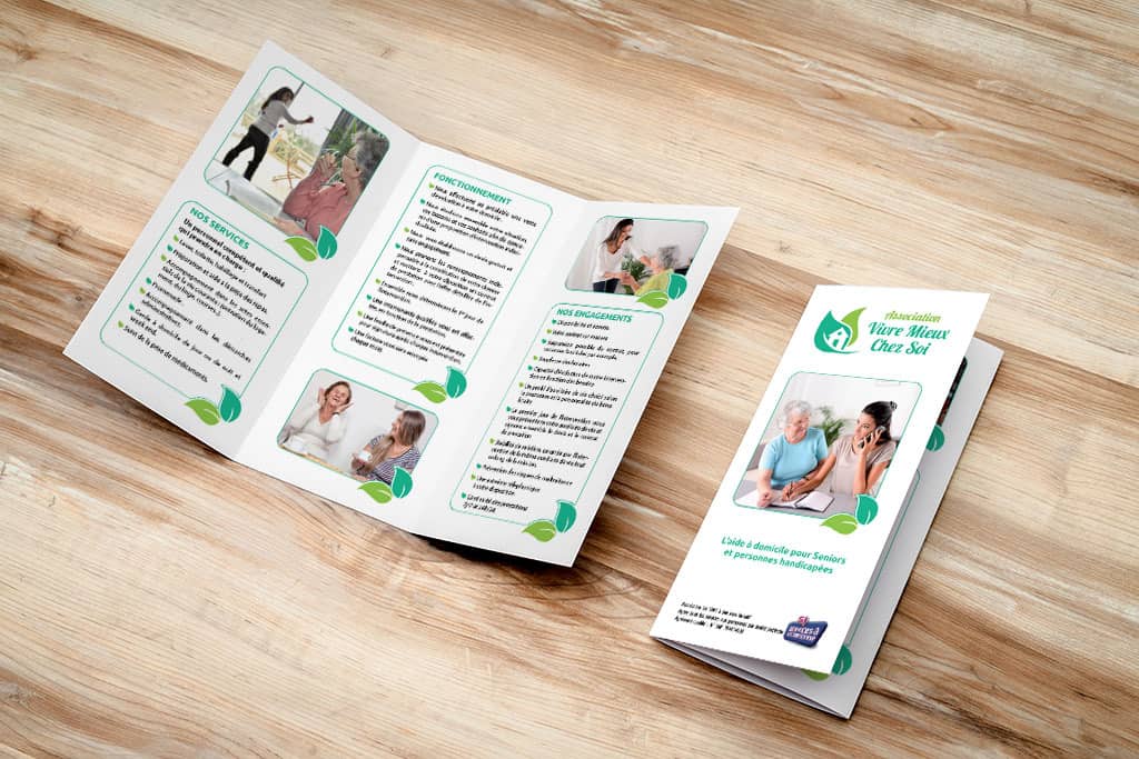 Dépliant pour une association - Fredericvion